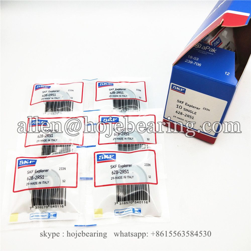 SKF 628 628-2Z 628-RS 8x24x8 mm miniature ball bearings - Buy miniature ...